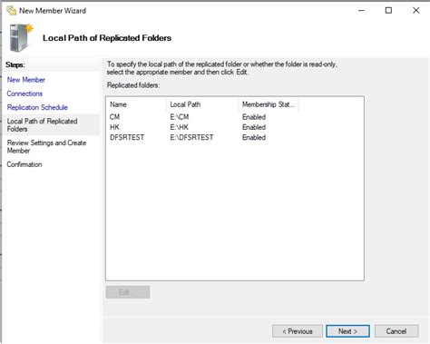 Adding A New Member To The Existing Dfs Namespace Replication Group Microsoft Qanda