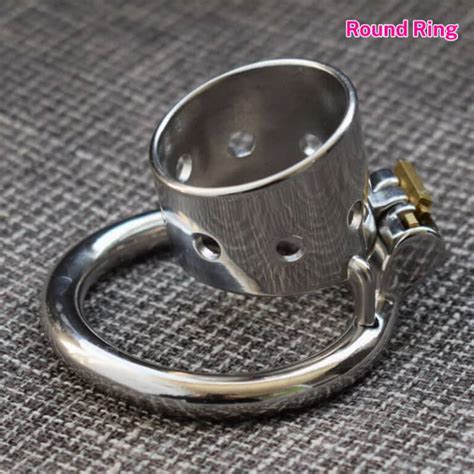 Short Open Ended Tube Chastity Cage Cute Sissy