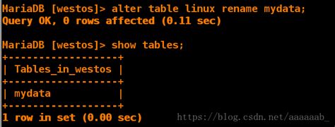 使用mariadb数据库管理系统 logbook怪的博客 csdn博客