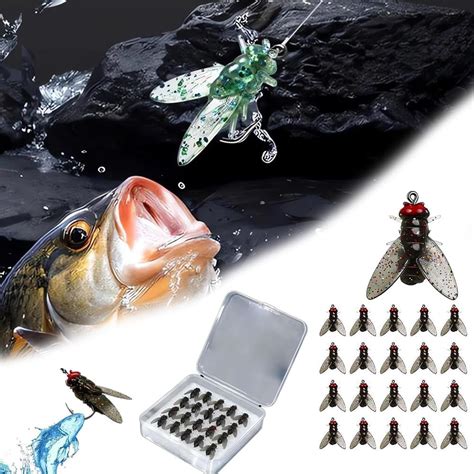Amazon.com : Bionic Fly Fishing Bait (20PCS),2024 New Trout Jigs ...