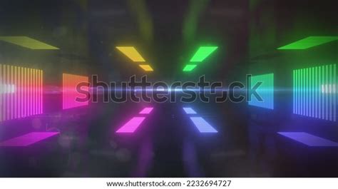 Image Digital Interface Qr Code Biometric Stock Illustration 2232694727