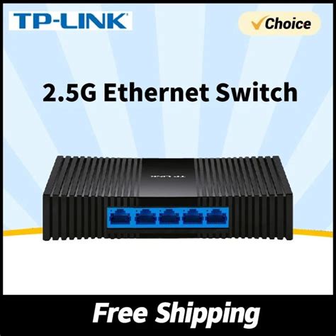 Tp Link 5 Port 25gbps Ethernet Switch 2500m Network Rj45 Plugandplay