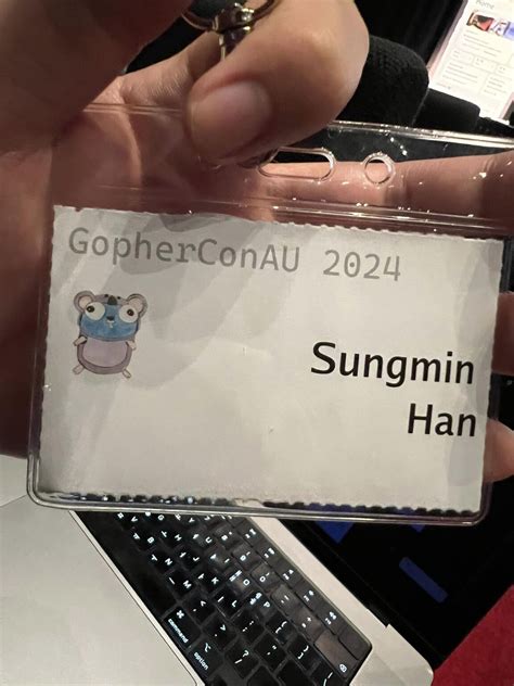 sungmin han on linkedin gopherconau gophercon go austraila