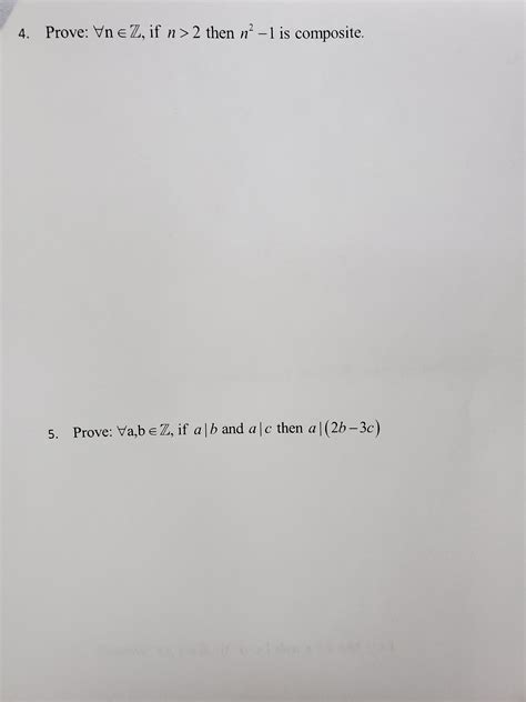 Answered Prove Vn E Z If N Then N Is Bartleby