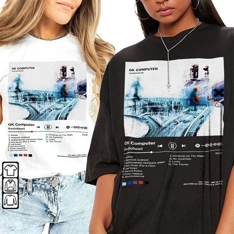 Ok Computer Album Tracklist Shirt