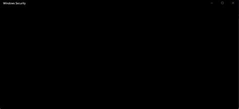 Blank Screen Windows Security Windows 11 Microsoft Qanda