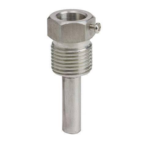 316 Stainless Steel Sensor Pocket 12 Bsp X 50mm The Plumb Shop