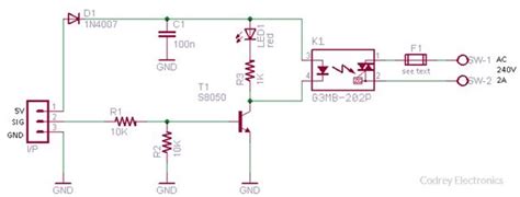 Dc Solid State Relay Circuit Diagram