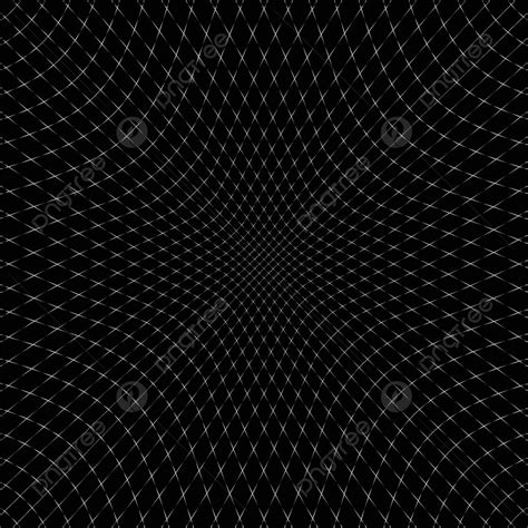 Monochromatic Graphic Design Of Gradient Vector Line Pattern On Abstract Black Background With