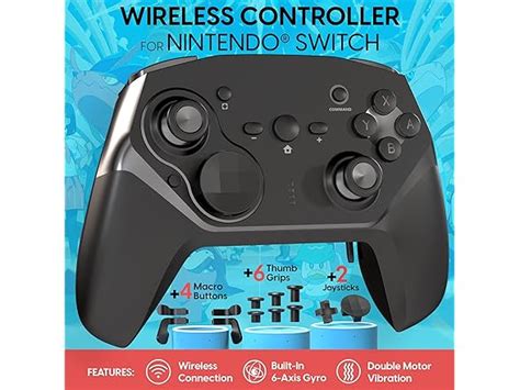 TALK WORKS Bluetooth Game Controller For Nintendo Switch