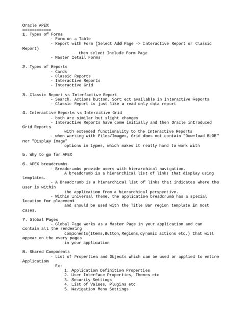 Oracle Apex Info Pdf