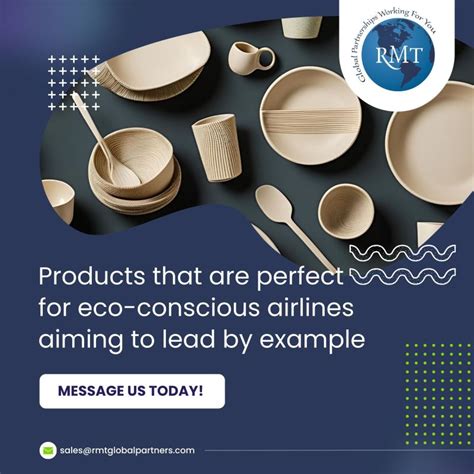 Reduce Your Airlines Carbon Footprint With Rmt Global Partners Eco Friendly Products Our