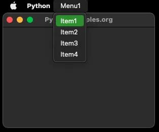 Tkinter Create Menu From A List Python Examples