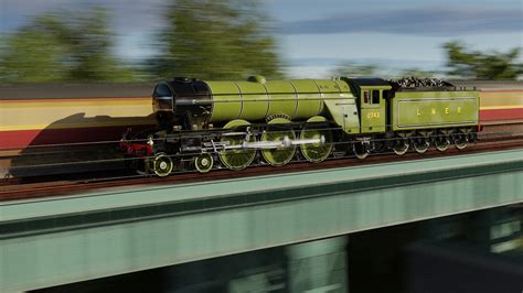 Lner A3 Felstead Fully Rigged Motion Shot Finished Projects Blender Artists Community