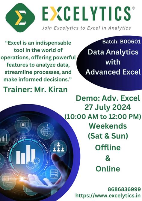 Excelytics The Analytics Hub On Linkedin Hi Hope You Are Doing Well