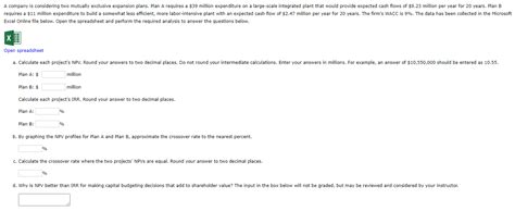 Solved Excel Online file below. Open the spreadsheet and | Chegg.com