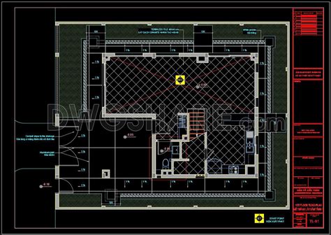 113 Download Free Detailed Cad Tile Layout Plans 3 Story House Design