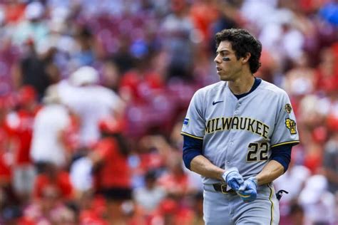 Christian Yelich Rallies Brewers After Reds Snap Record Breaking Streak