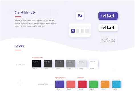 Reflect App Design System On Behance