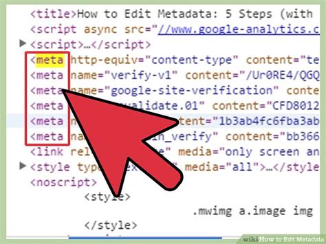 How To Edit Metadata 5 Steps With Pictures Wikihow