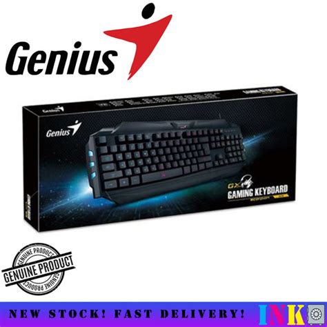 Genius Gx Gaming Keyboard K5 Scorpion Black 7 Color Rgb Backlighting With 19 Anti Ghosting Keys Genius Gx Gaming Keyboard K5 Scorpion Black 7 Color Rgb Backlighting With 19 Anti Ghosting Keys