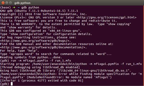 Debugging Code Using Gdb Mfix Netl Flow Science Software Support