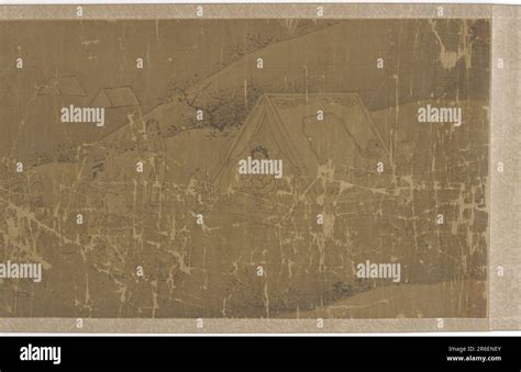 The Captivity Of Cai Wenji Four Scenes Origin China Ink On Silk