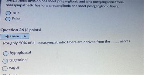 Answered Sympathetic Division Has Short Preganglionic And Long Kunduz