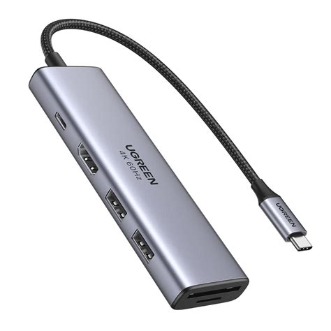 Ugreen 6 In 1 Usb C Hub 4k 60hz Hdmi 100w Pd Ugreen Uk