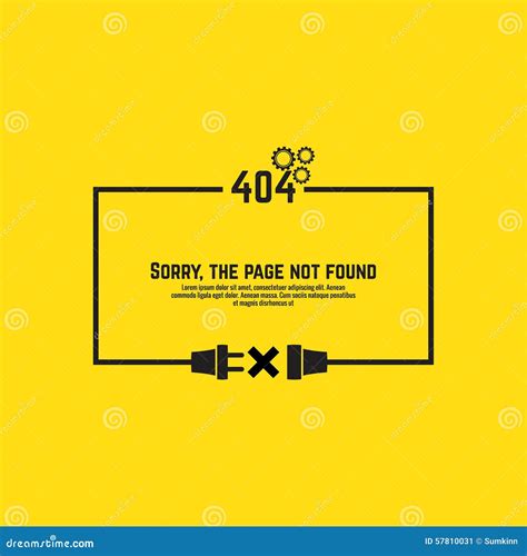 Connection Error Stock Vector Illustration Of Device 57810031