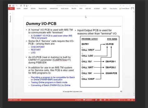 Cm18 Ims Tm Application Programming Unit 4 Part 2 Ibm Mediacenter