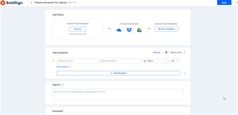 How Do I Upload A Document In Boldsign