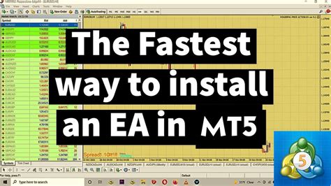 How To Install An Ex File In MT MetaTrader In The Fastest Way Possible Methods YouTube