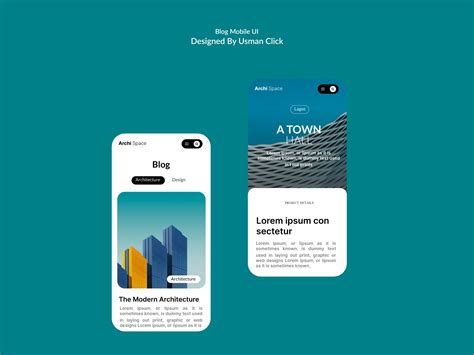 Sleek And Intuitive Uiux Design For A Blog By Usman Click On Dribbble