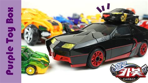 헬로카봇 시즌3 제트렌 과 터닝메카드w 장난감 카봇 골드렉스 우가바 Carbot Mecard Transformer Car Robot Toys 퍼플토이박스 Youtube