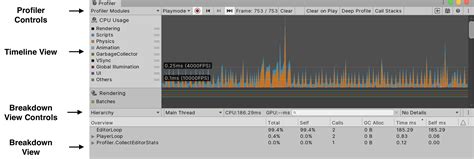 the profiler window unity game optimization third edition [book]