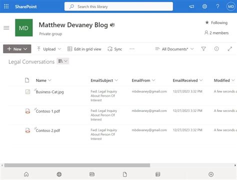 power automate save email attachments to sharepoint library