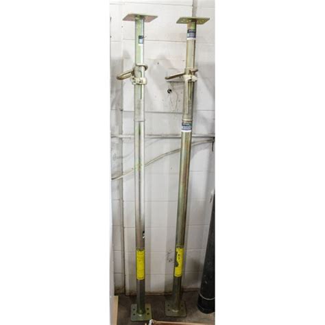 Pair Of Heavy Duty Scaffold Shoring Posts