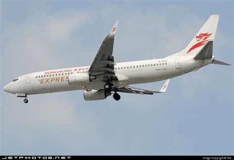 B Kxh Boeing 737 808 Hong Kong Express Tek Jetphotos