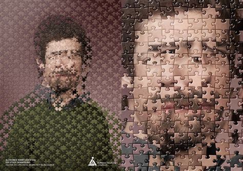 Memory Loss Is Stunningly Visualized In Series Of Puzzling Posters