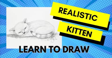 Draw A Realistic Kitty Cat Learn Step By Step Drawing Skills Techniques