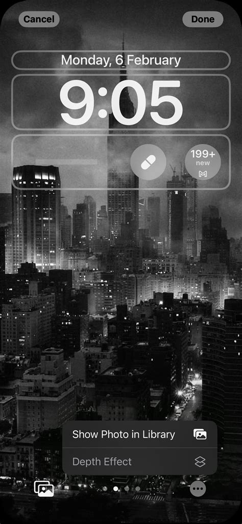 Can I Not Use The Depth Effect After Adding Widgets Or Is This A Glitch