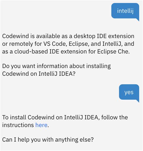 Virtual Assistant To Improve The Experience Of Codewind Users · Issue 3212 · Eclipse Archived