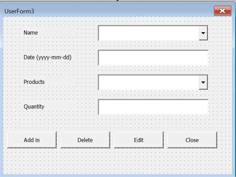 Excel Search Data To Calculate The Quantity With Vba Userform Stack