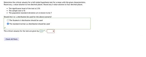 Solved R NCalculate The Critical T Value S For Chegg