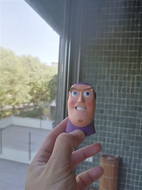 Buzz Lightyear Accurate Head Diy Raw 3d Print Etsy
