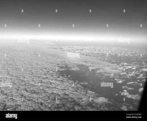 Clouds As They Are Seen From Airplane Sky With Clouds Background
