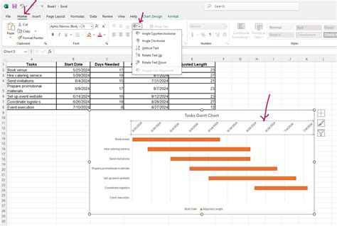 How To Make A Gantt Chart In Excel A Step By Step Guide DataCamp