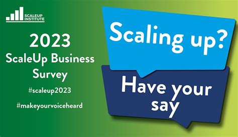 Scaleup Institutes 2023 Scaleup Survey Have Your Say Uk Business