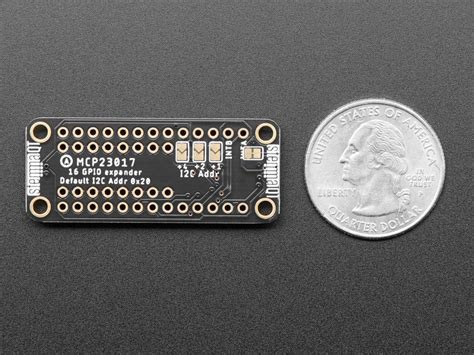 Mcp23017 I2c Gpio Expander Breakout Stemma Qt Qwiic Crcibernética